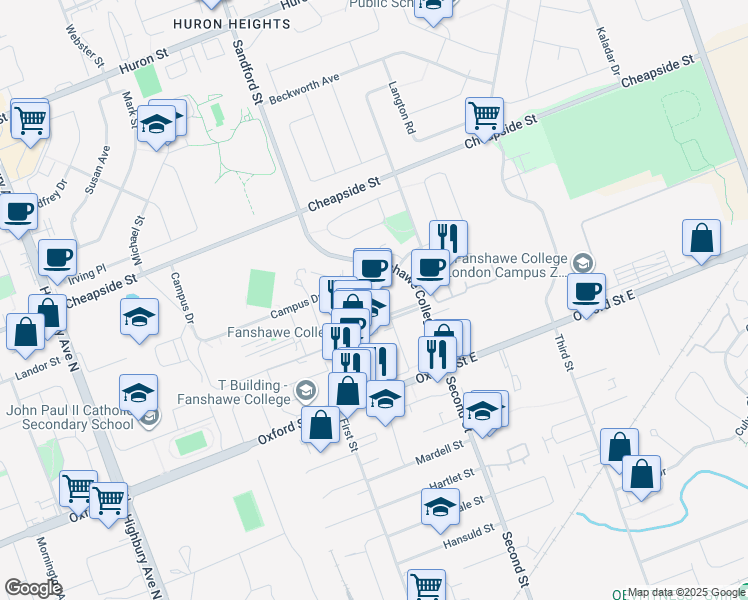 1001 Fanshawe College Boulevard, London ON - Walk Score