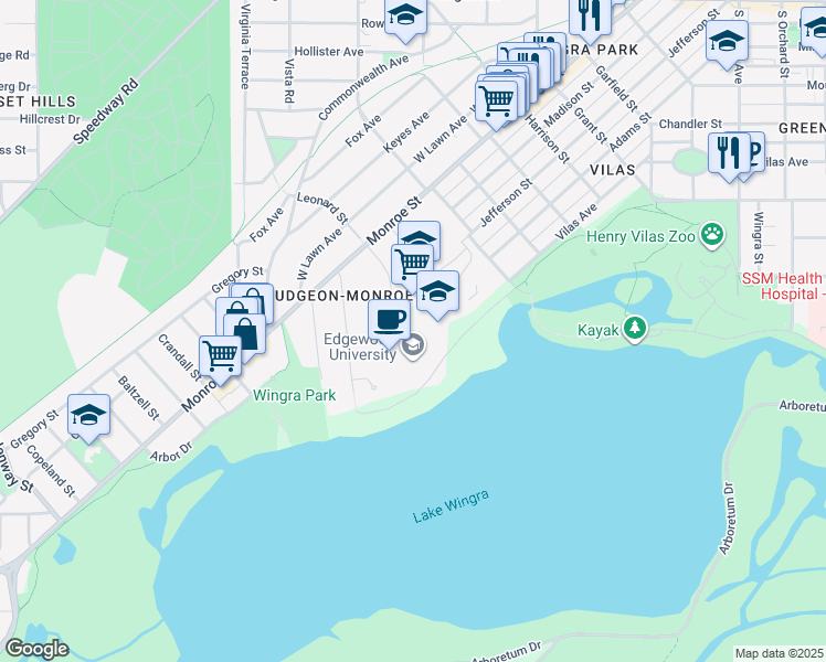 1000 Edgewood College Drive, Madison WI - Walk Score
