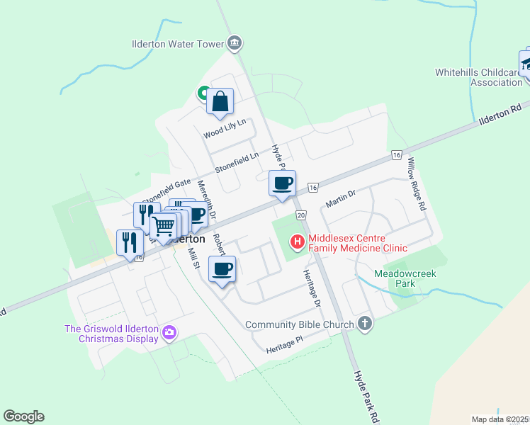 13329 Ilderton Road, Middlesex Centre ON - Walk Score