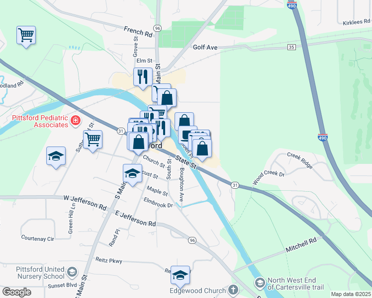 35 Schoen Place, Pittsford NY - Walk Score