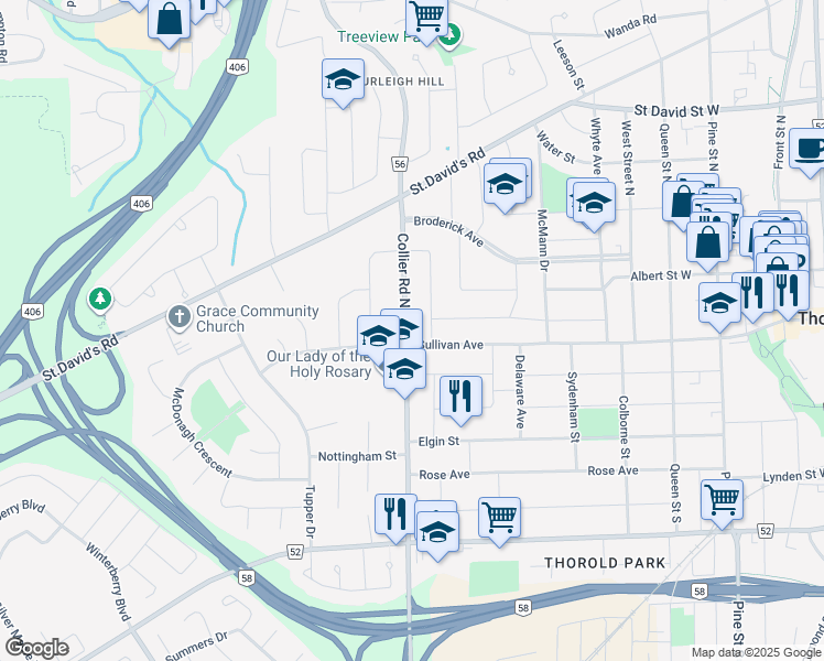 4 Collier Road North, Thorold ON - Walk Score