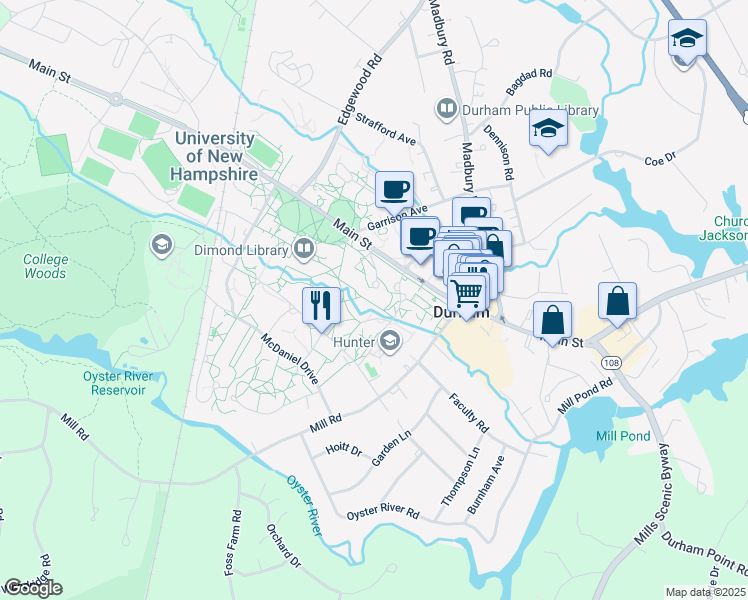 83 Main Street, Durham NH - Walk Score