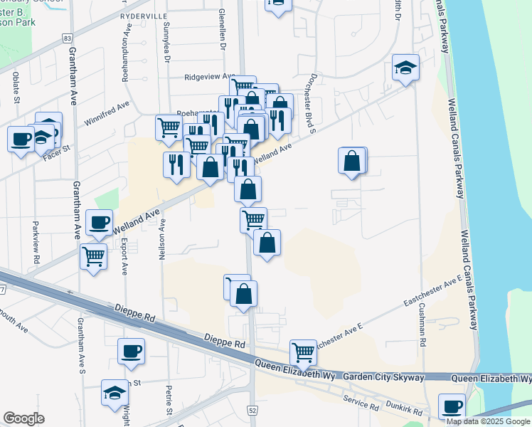 240 Bunting Road, St. Catharines ON - Walk Score