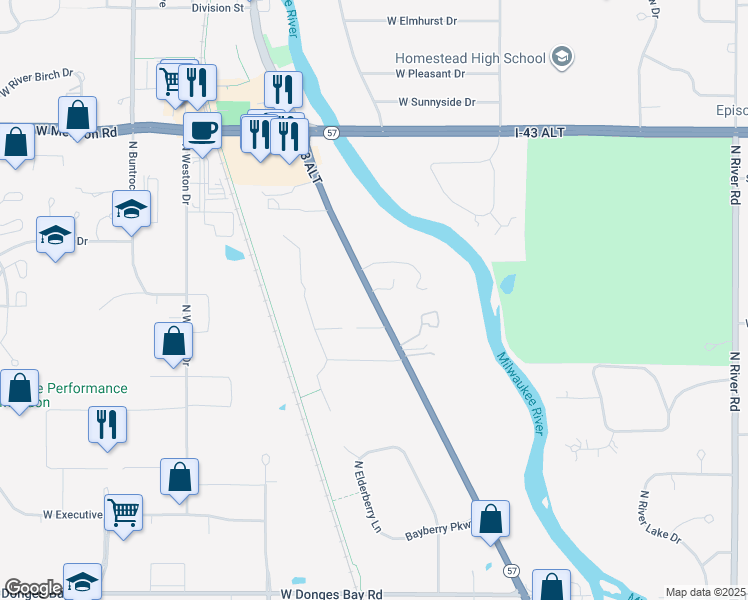 10912 Cedarburg Road, Mequon WI - Walk Score