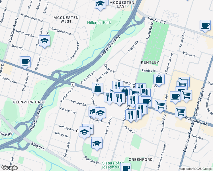 555 Queenston Road, Hamilton ON - Walk Score