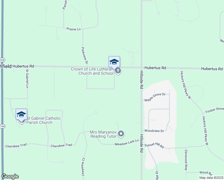 1180 Hickory Hill Parkway, Hubertus WI - Walk Score