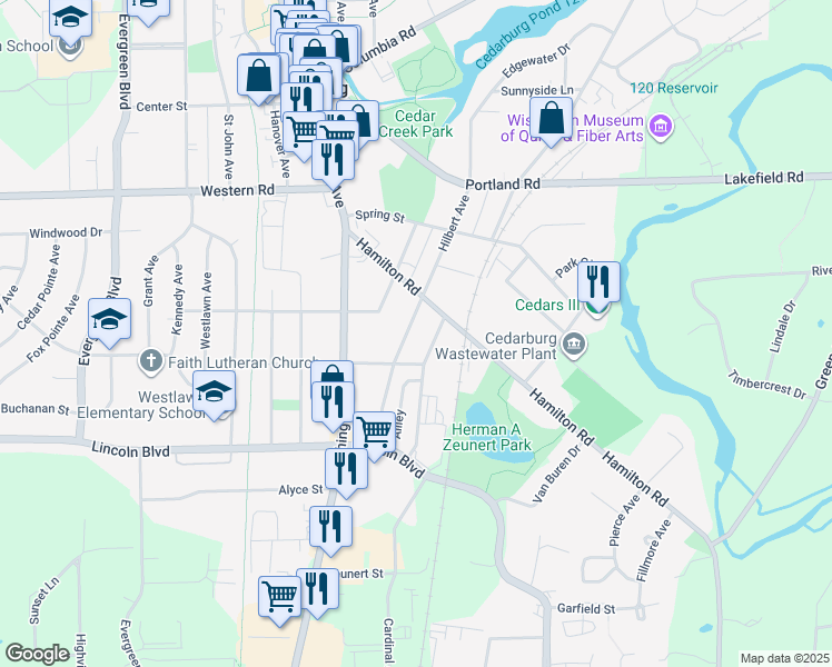 W59N386 Hilbert Avenue, Cedarburg WI - Walk Score