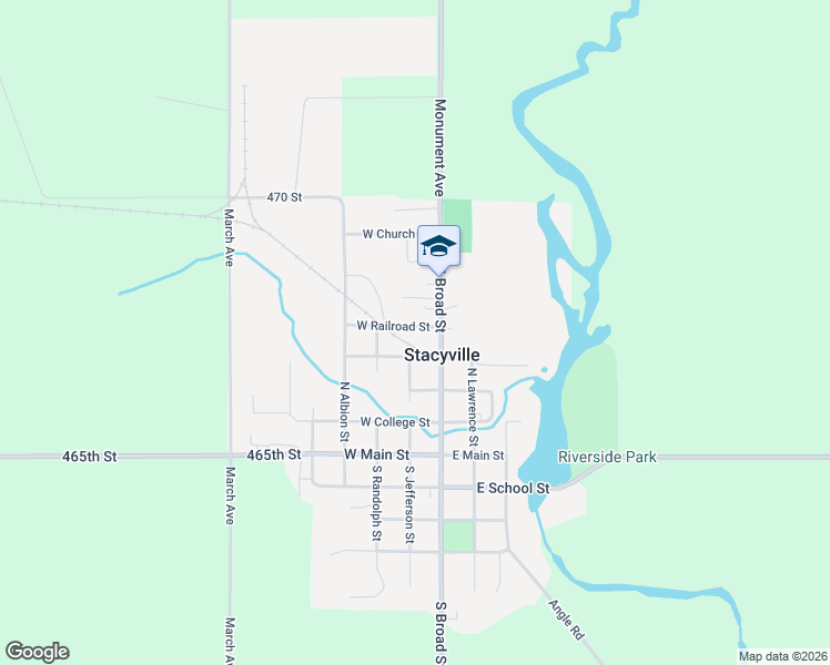 108 West Railroad Street, Stacyville IA - Walk Score