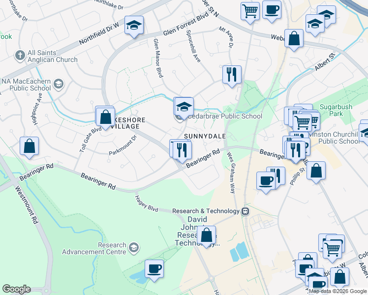 505 Sunnydale Place, Waterloo ON - Walk Score