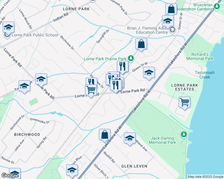 1107 Lorne Park Road, Mississauga ON - Walk Score