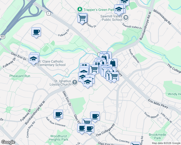 2251 Burnhamthorpe Road West, Mississauga ON - Walk Score