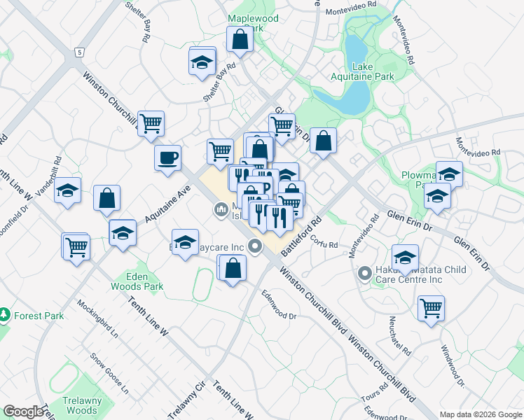 6677 Meadowvale Town Centre Circle, Mississauga ON - Walk Score
