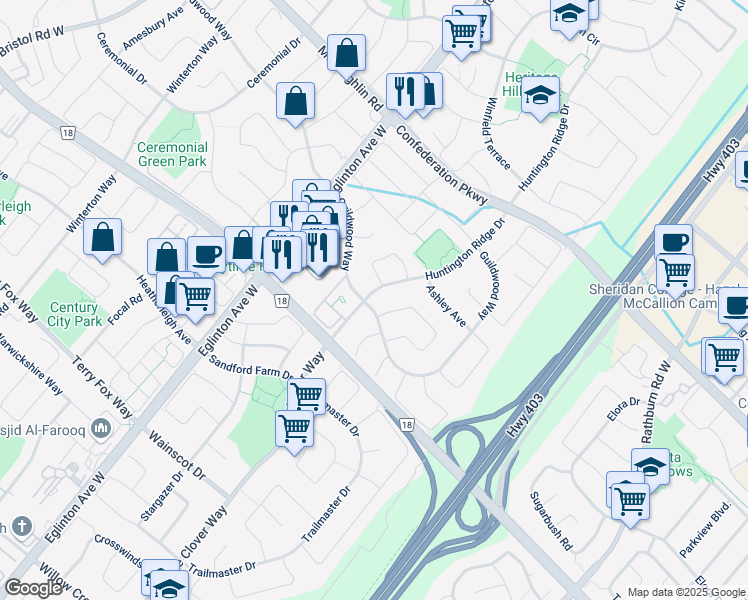 4515 Guildwood Way, Mississauga ON - Walk Score