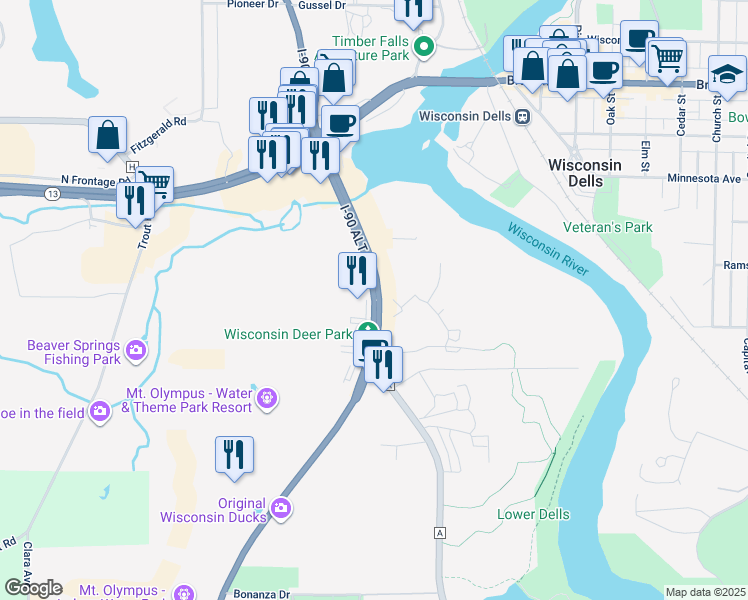 3865 Wisconsin Dells Parkway, Wisconsin Dells WI - Walk Score