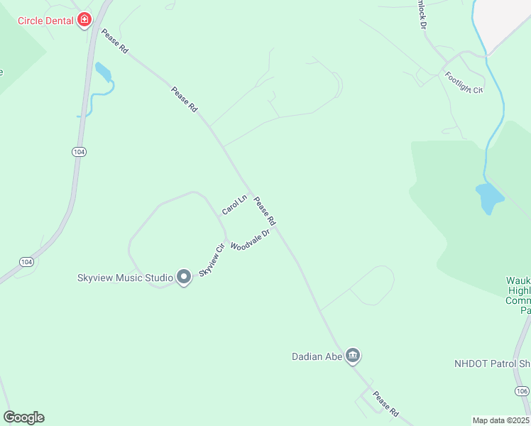 109 Pease Road, Meredith NH - Walk Score