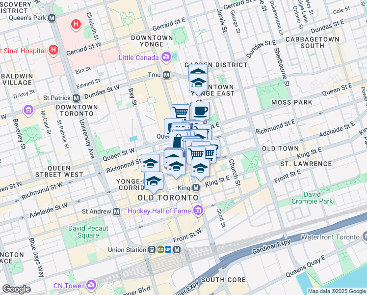 Yonge St & Richmond St W, Toronto ON - Walk Score