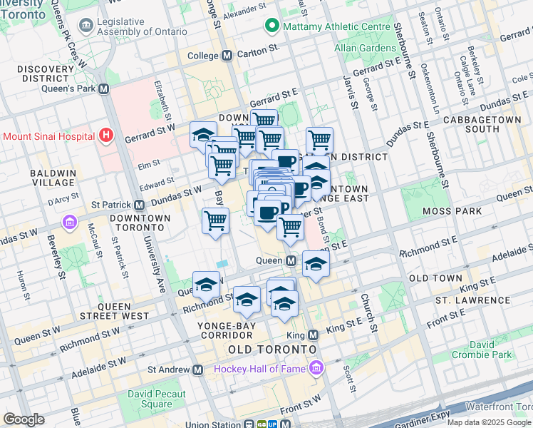 220 Yonge Street, Toronto ON - Walk Score