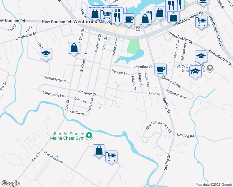Teri Circle, Westbrook ME - Walk Score
