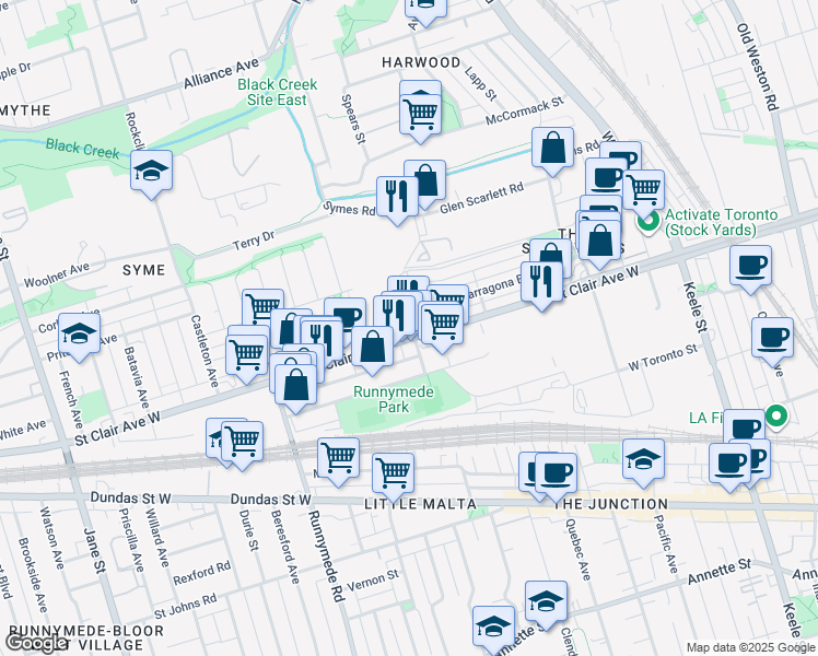 2306 Saint Clair Avenue West, Toronto ON - Walk Score