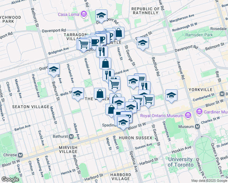 93 Spadina Road, Toronto ON - Walk Score