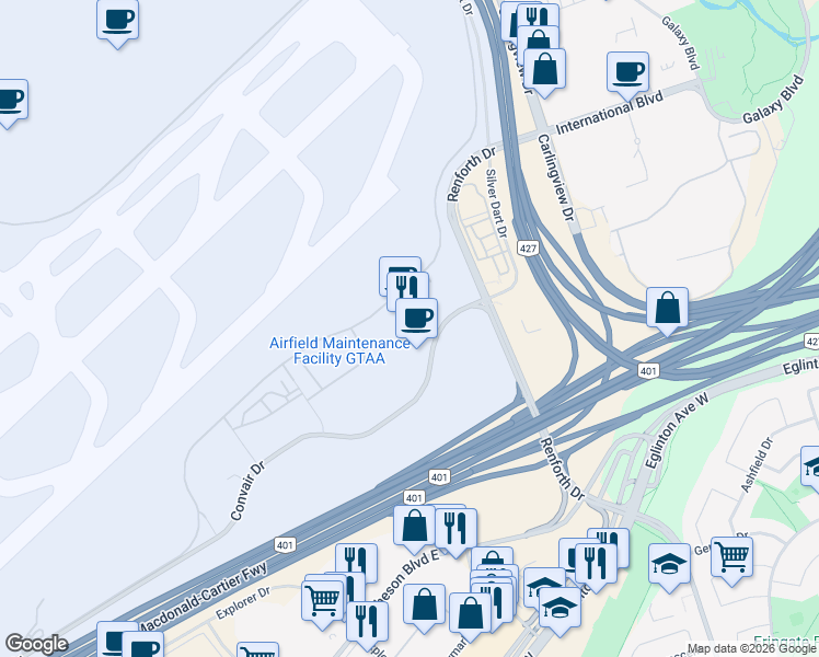 3111 Convair Drive, Mississauga ON - Walk Score