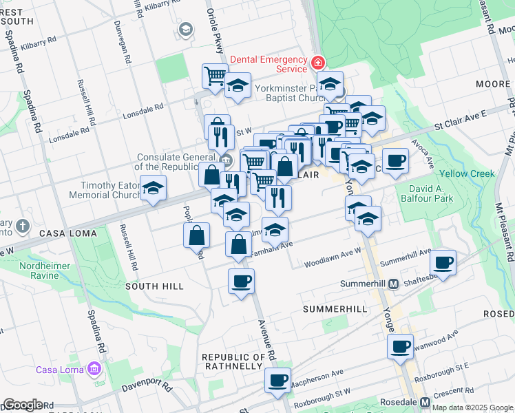 36 Foxbar Road, Toronto ON - Walk Score