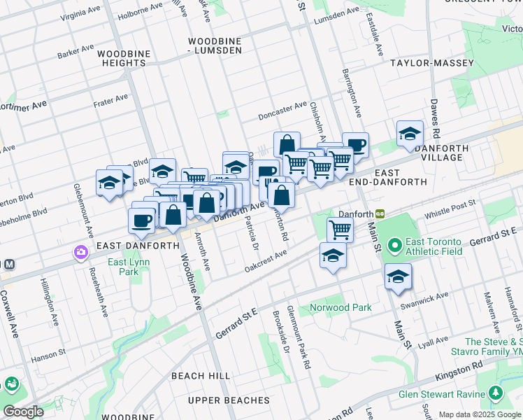 2301 Danforth Avenue, Toronto ON - Walk Score