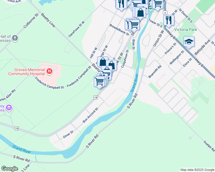 Fergus Street, Fergus ON - Walk Score