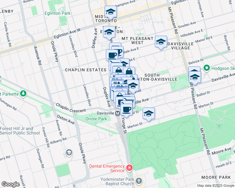 1962 Yonge Street, Toronto ON - Walk Score