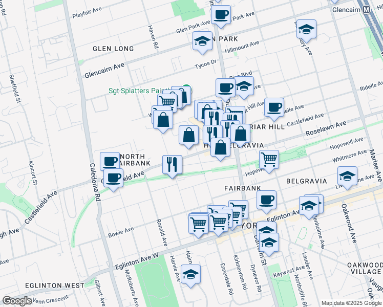 1184 Castlefield Avenue, Toronto ON - Walk Score