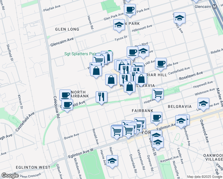 1184 Castlefield Avenue, Toronto ON - Walk Score