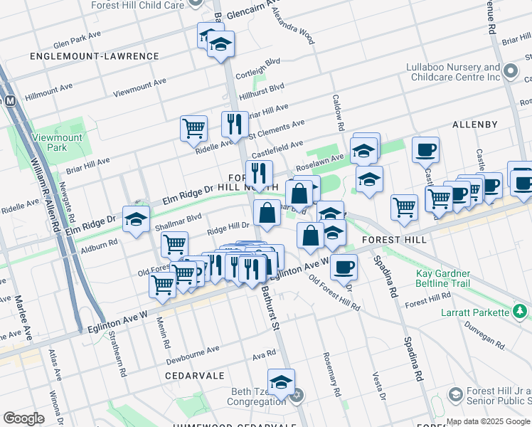 2121 Bathurst Street, Toronto ON - Walk Score