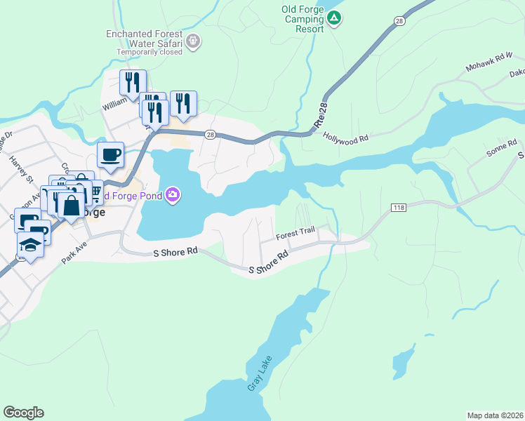 140 Lake Trail, Old Forge NY - Walk Score