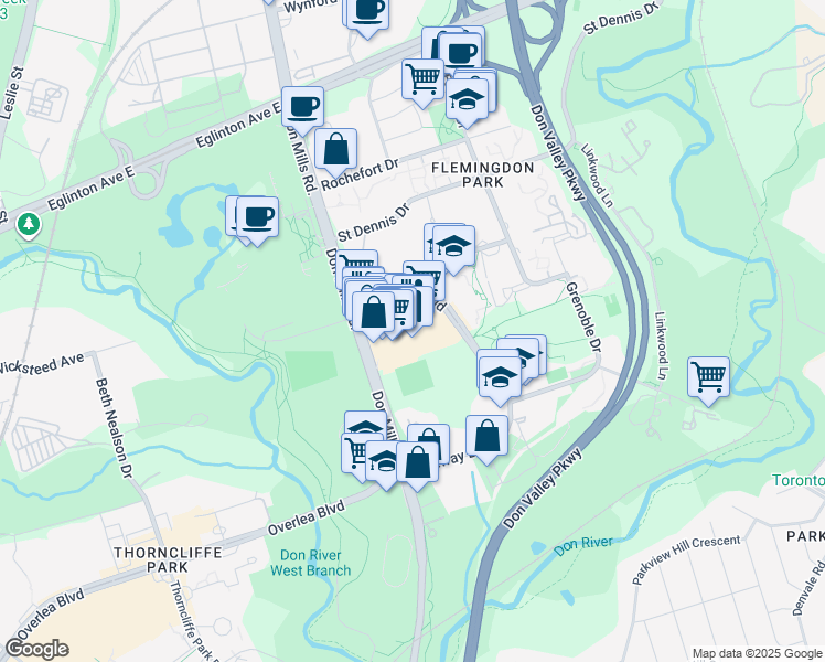 747 Don Mills Road, Toronto ON - Walk Score