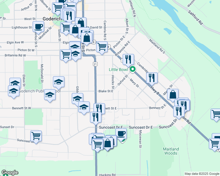 216 Hincks Street, Goderich ON - Walk Score