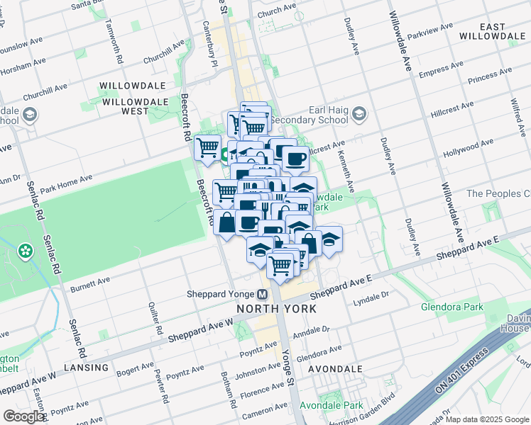 4975 Yonge Street, Toronto ON - Walk Score