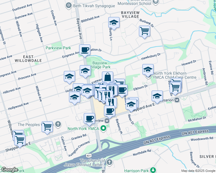 2911 Bayview Avenue, Toronto ON - Walk Score