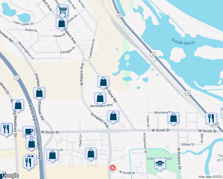 649 Van Dyne Road, Fond du Lac WI - Walk Score