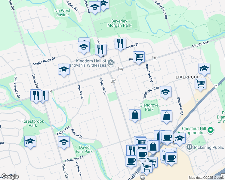 1970 Liverpool Road, Pickering ON - Walk Score