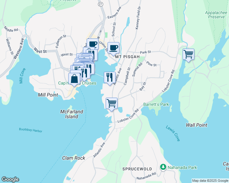 40 Atlantic Avenue, Boothbay Harbor ME - Walk Score