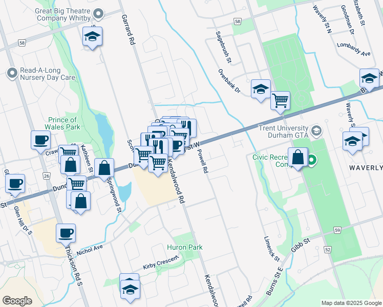 1919 Dundas Street East, Whitby ON - Walk Score