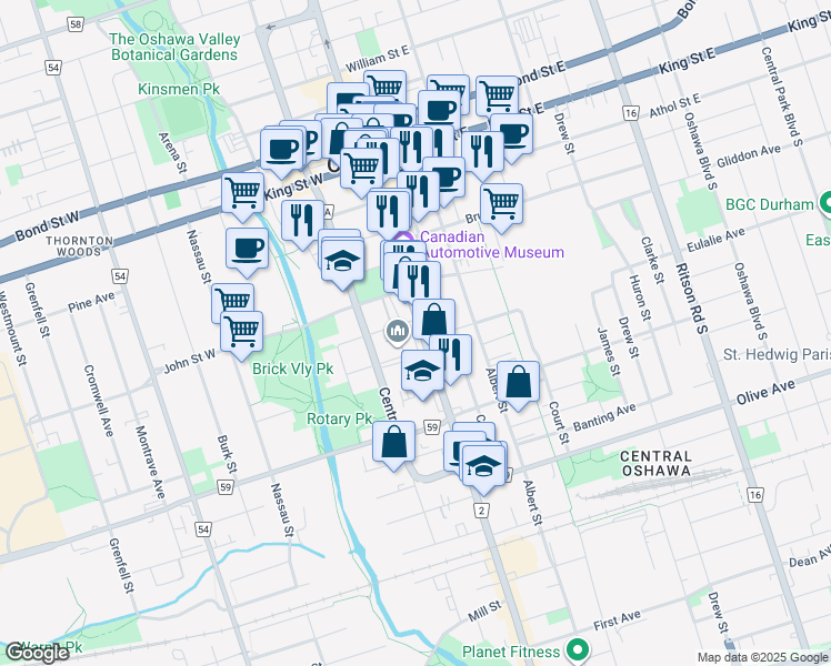 176 Simcoe Street South, Oshawa ON - Walk Score
