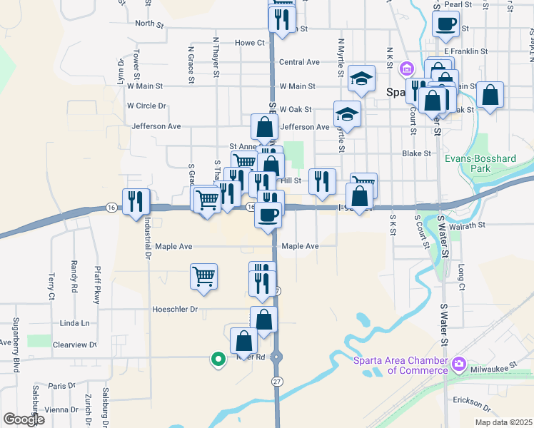 801 West Wisconsin Street, Sparta WI - Walk Score