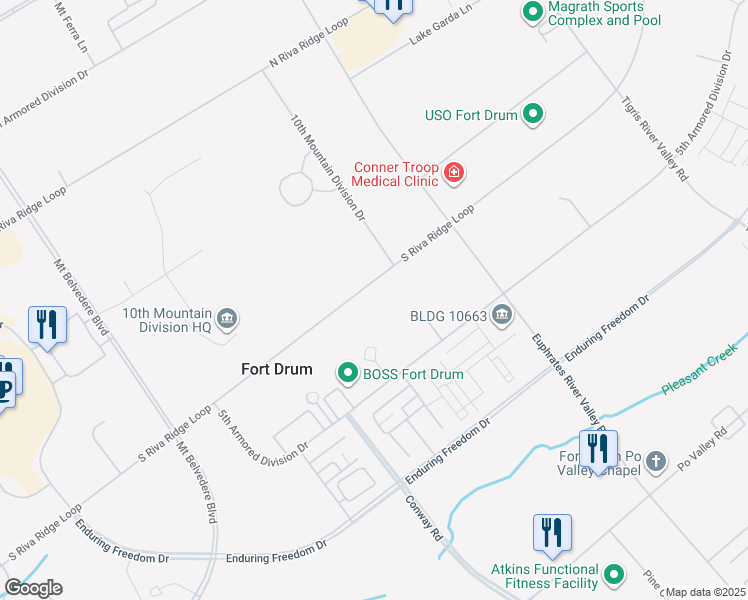 10610 South Riva Ridge Loop, Fort Drum NY - Walk Score