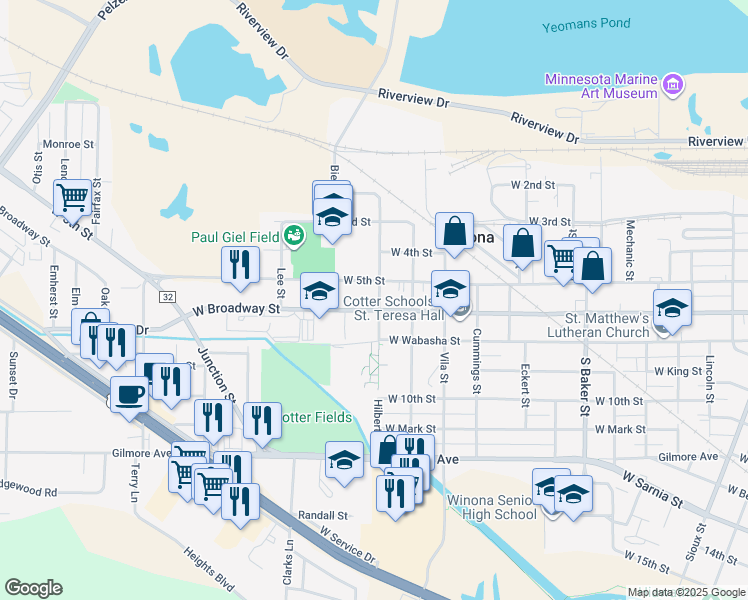365 Hilbert Street, Winona MN - Walk Score