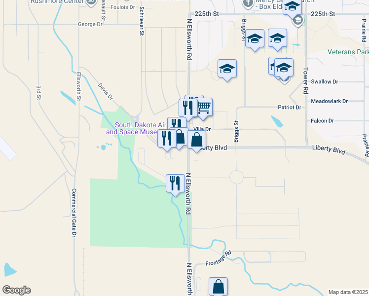 223 Main Gate Road, Box Elder SD - Walk Score