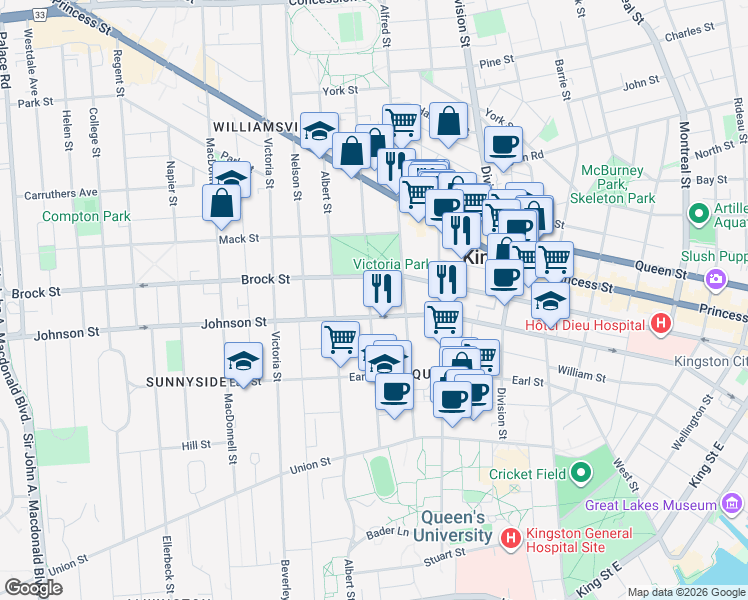 343 Frontenac Street, Kingston ON - Walk Score