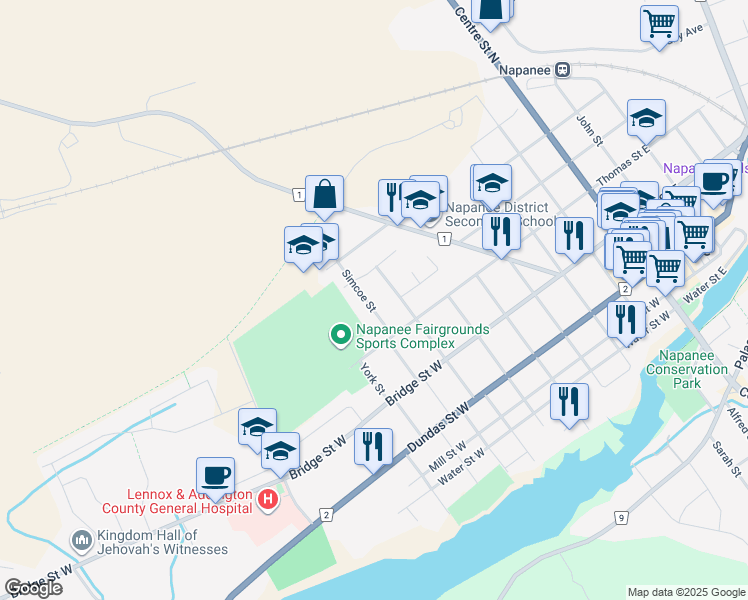 225 Simcoe Street, Greater Napanee ON - Walk Score