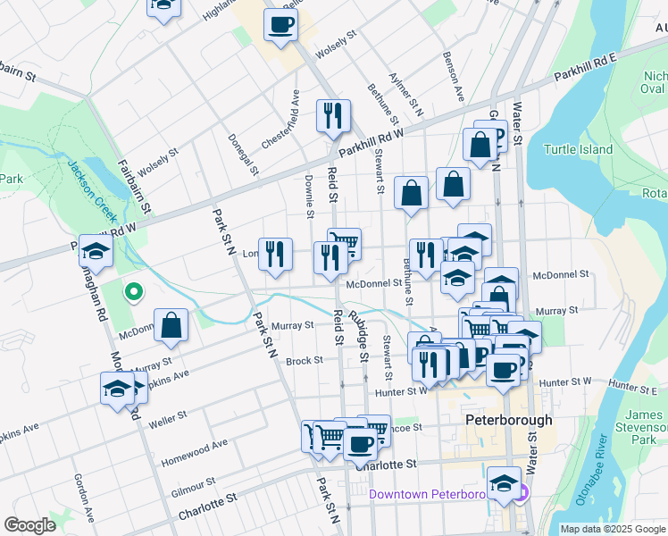 539 Reid Street, Peterborough ON - Walk Score