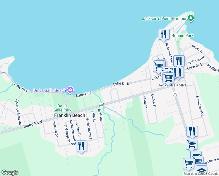 845 Lake Drive East, Georgina ON - Walk Score